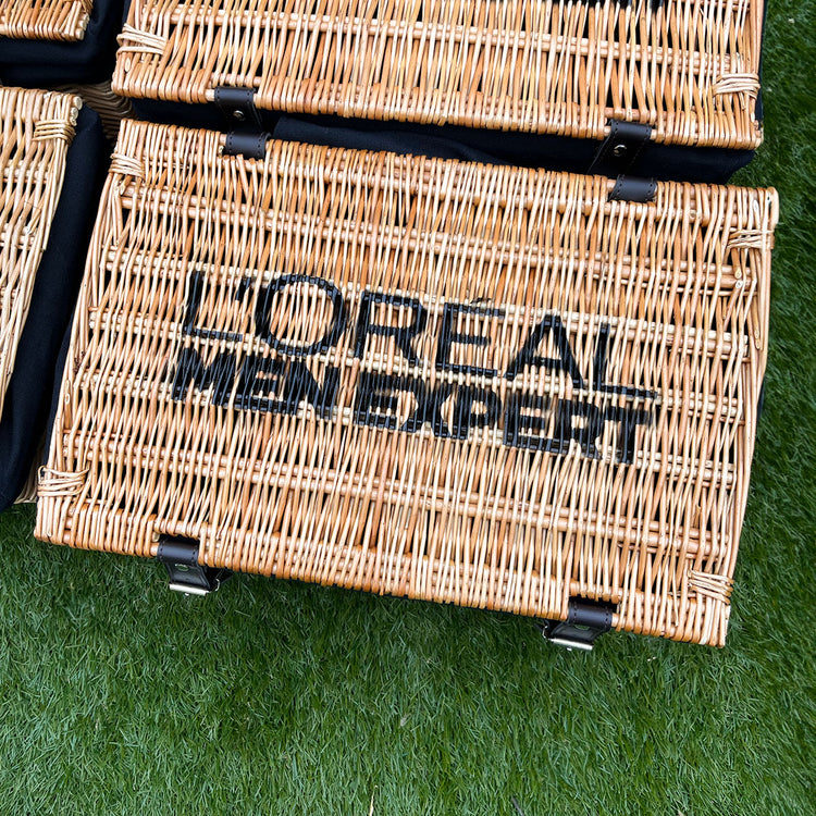 Corporate Christmas Hampers | Wicker Baskets for PR Gifts & Events – Purlee